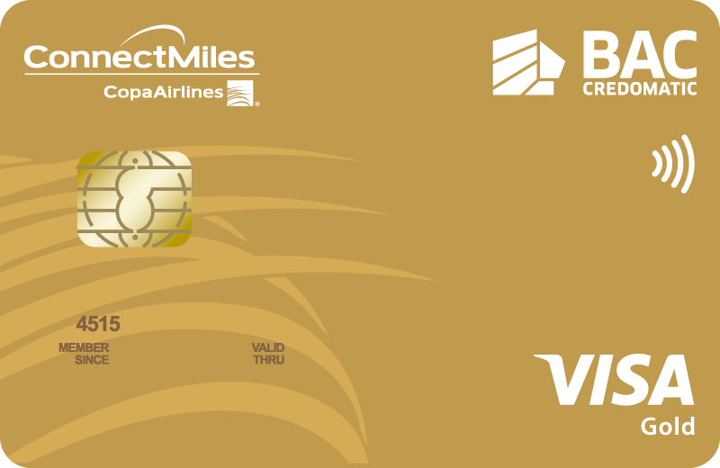 BAC Credomatic Visa Gold (Costa Rica) | ConnectMiles