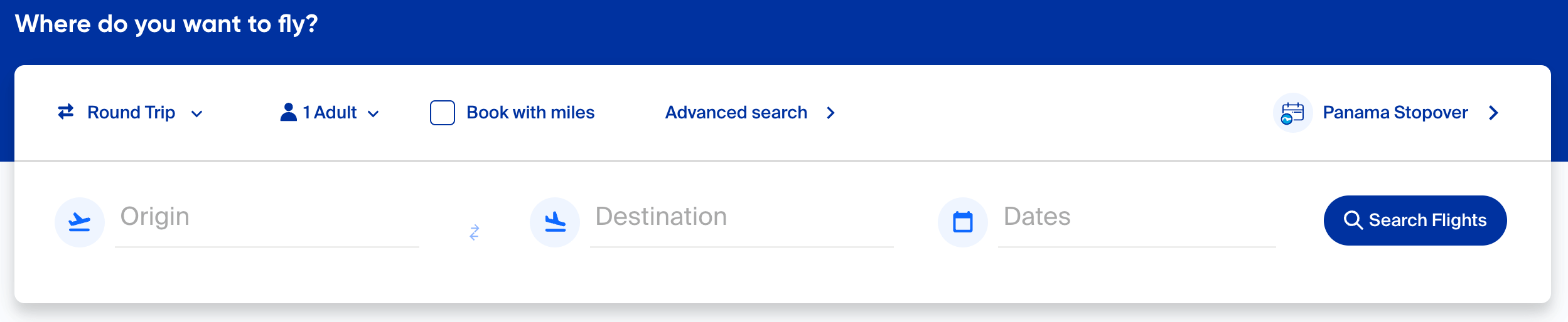 Pricelock | Copa Airlines