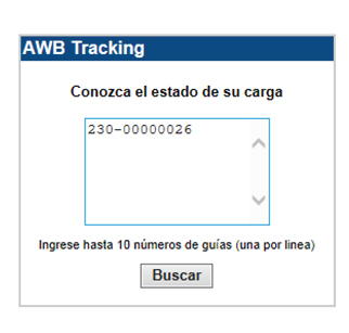 Preguntas Frecuentes sobre rastreo de guías de Carga