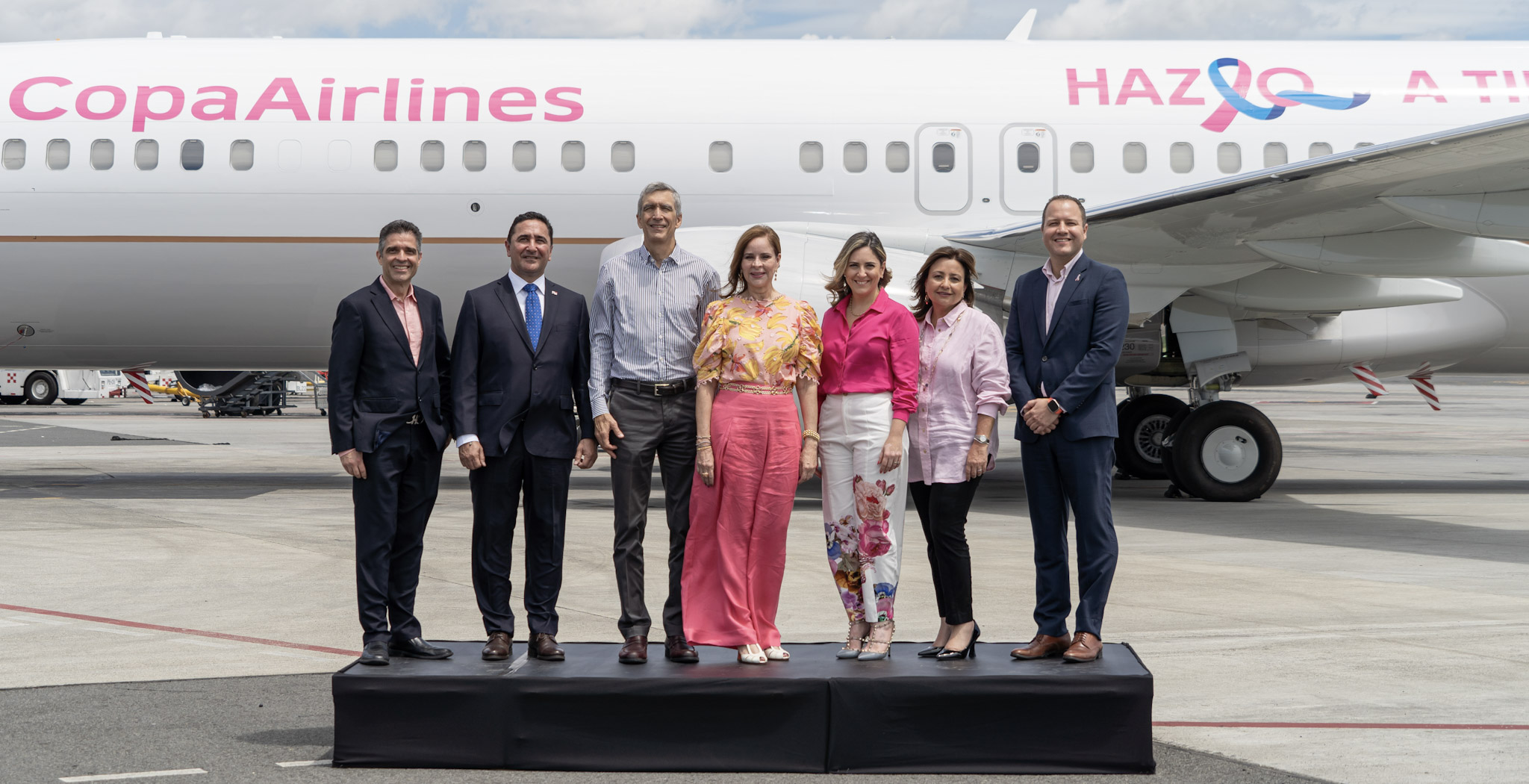 Copa Airlines takes their breast cancer awareness 'Get Tested Early ...