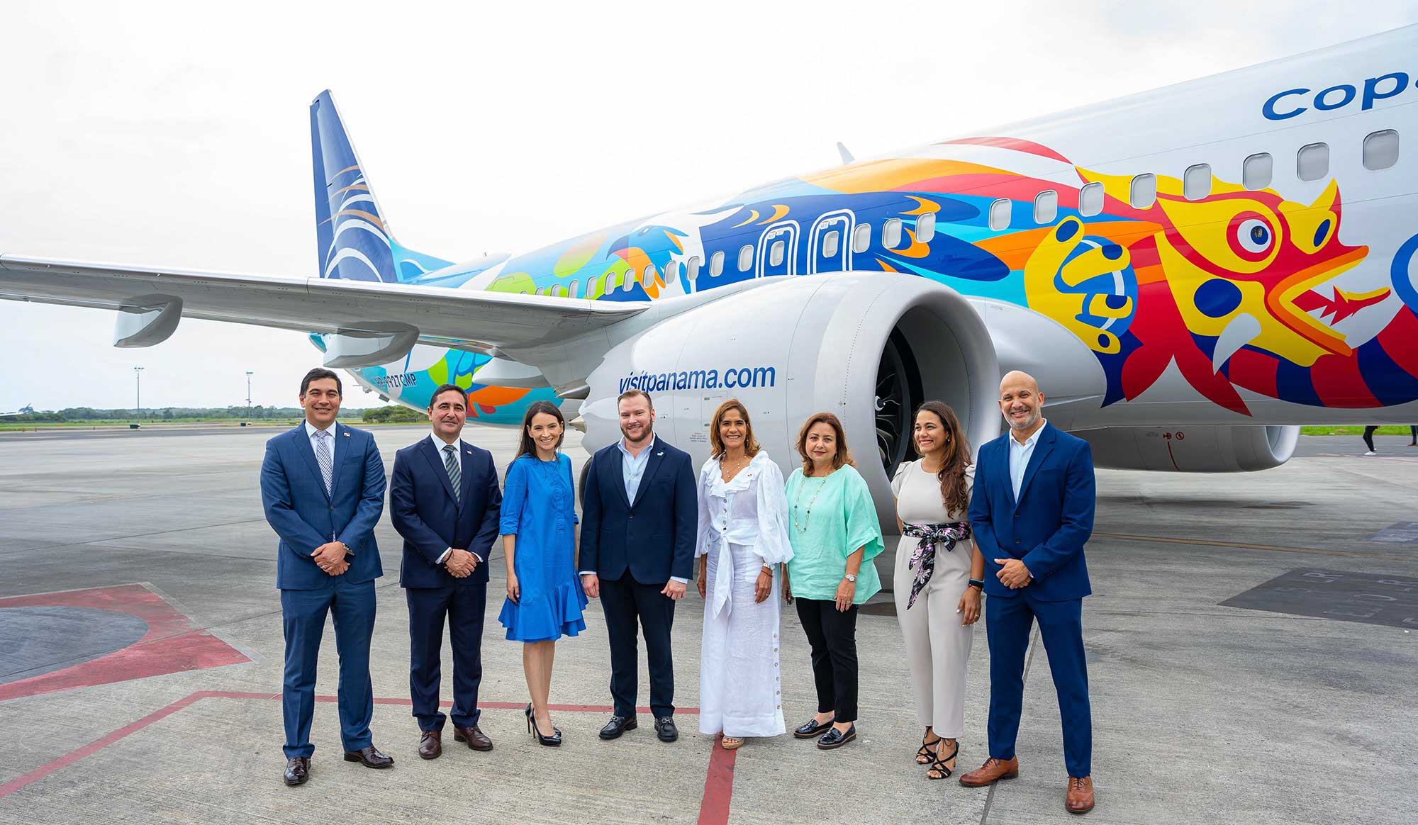 Copa Airlines y PROMTUR presentan nueva aeronave Boeing 737MAX9 ...