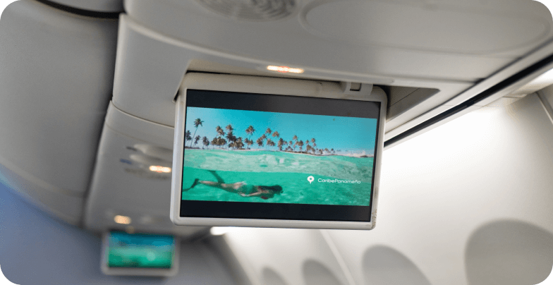 Entertainment on board | Copa Airlines
